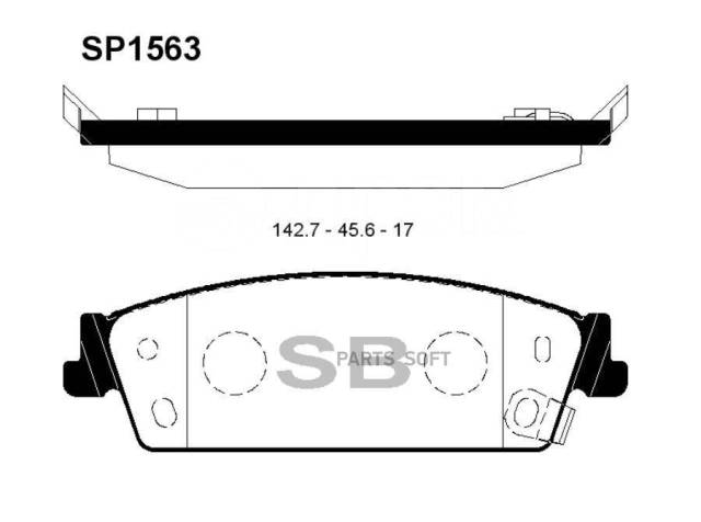 Купить Колодки торм. дисковые Hi-Q GMC Yukon 07- R (D1194) в ...
