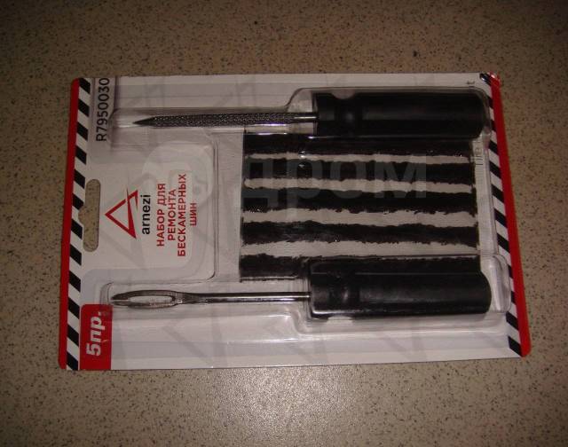 Набор для ремонта бескамерных шин 5пр. Arnezi R7950030 Arnezi R7950030, новый, в наличии. Цена ...