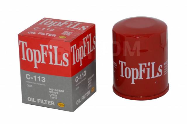 Купить Фильтр масляный TopFils C-113 90915-03004 в Иркутске по цене: 320₽ — объявление от ...