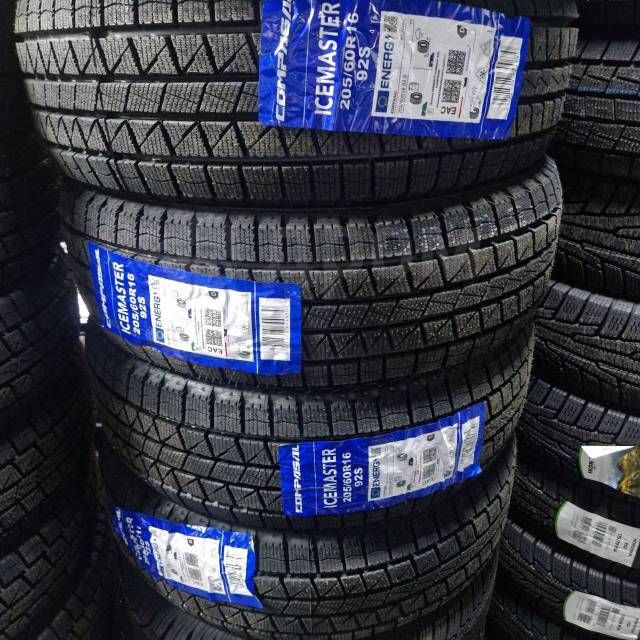 Compasal IceMaster, 205/60R16 92S, 16", 20 шт, 205 мм, 60 %, радиальный, зимние, без шипов, до 5 ...