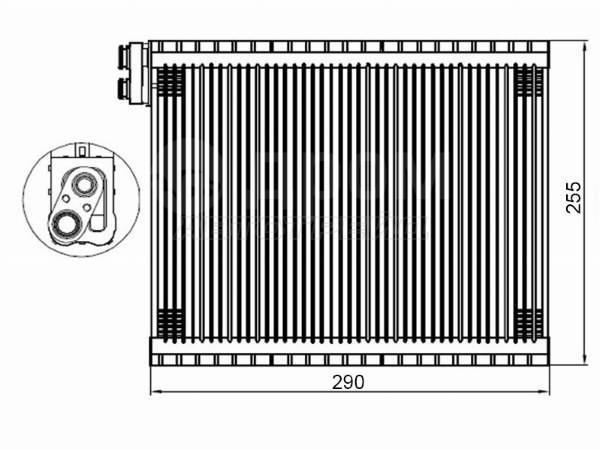 Купить Испаритель кондиционера Lexus GX, Lexus GX470, Lexus GX470 02-07 ...