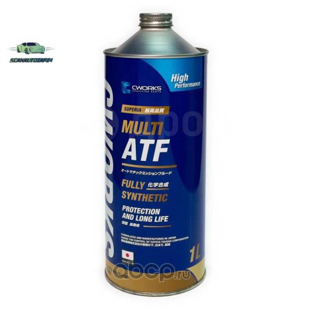 Масло трансмиссионное Superia Multi ATF 1L A22SR1001 Cworks A22SR1001 ...