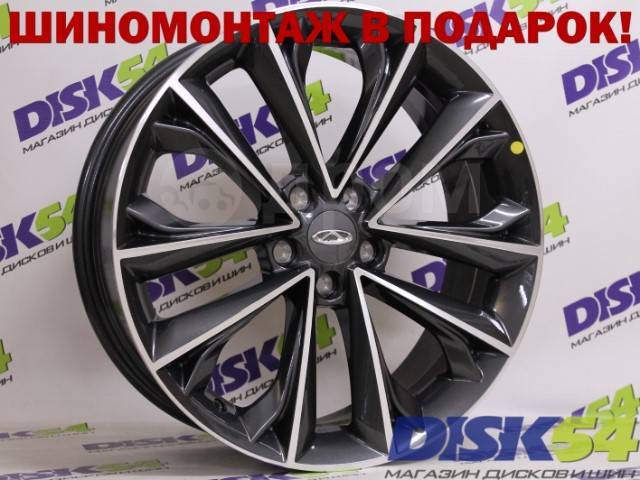 Новые диски 5х108 на Chery Tiggo 7 PRO, 19", 1 шт, 5x108, литой, 60,1 ...