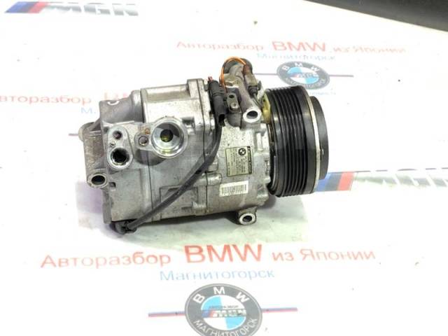 Купить Компрессор кондиционера Bmw X5 2009 64529185142 E70 N52B30 в ...