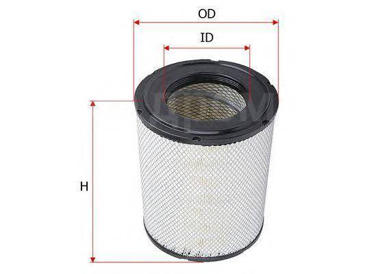 Купить Фильтр воздушный ! H357 D237 d132 Isuzu, Hitachi Sakura A5539 в ...