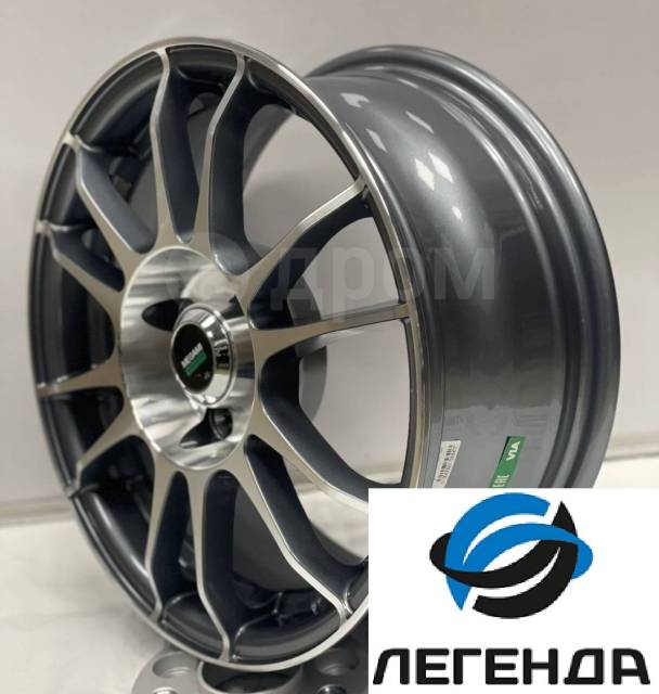 Megami MGM-3 темный хром с полированными спицами, 14", 1 шт, Ширина ...