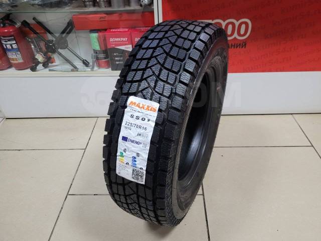 Maxxis SS-01 Presa SUV, 225/70 R16 103Q, 16", 1 шт, 225 мм, 70 %, радиальный, зимние. Цена: 13 ...