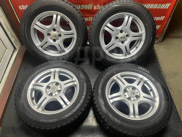 Комплект дисков Nissan R15 PСD 4х100, OFF+40, 6J из Японии, 15", 1 шт ...
