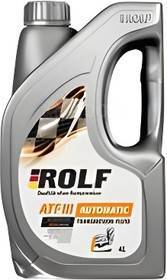 Трансмиссионное масло ROLF ATF III 4.00л, минеральное, 4,00 л. для грузовиков, спецтехники, для ...