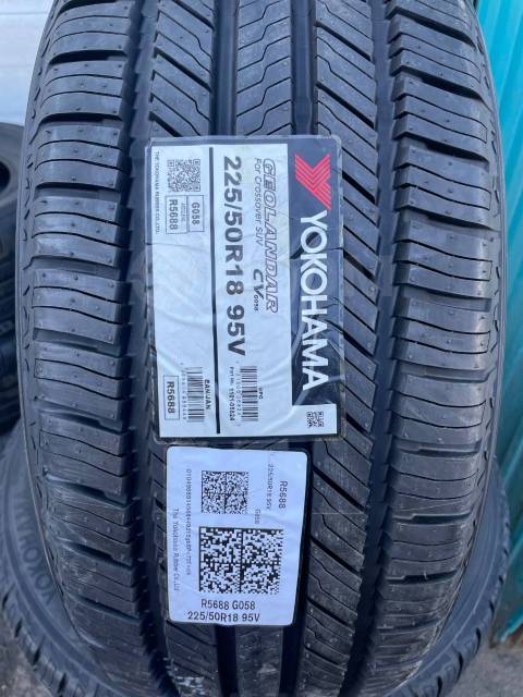 Yokohama Geolandar CV G058, 225/50R18 95V, 18", 1 шт, 225 мм, 50 %, радиальный, летние, без ...