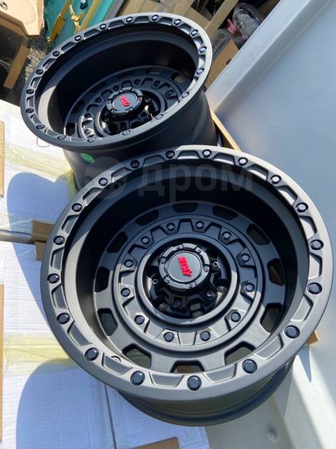 Широкие 17" джиповские диски от ZCW Wheels с отрицательным вылетом, 1 ...