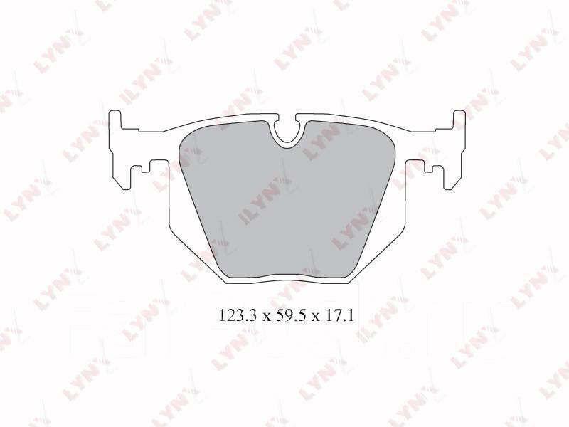 Купить Колодки дисковые задн.! BMW E38 2.8/4.0/5.0/2.5TDs/3.0D 95-01 ...