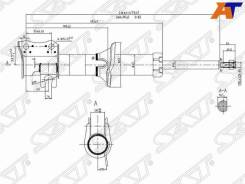 Запчасть MAW0014 - Купить амортизатор! Цены. Фото автозапчастей